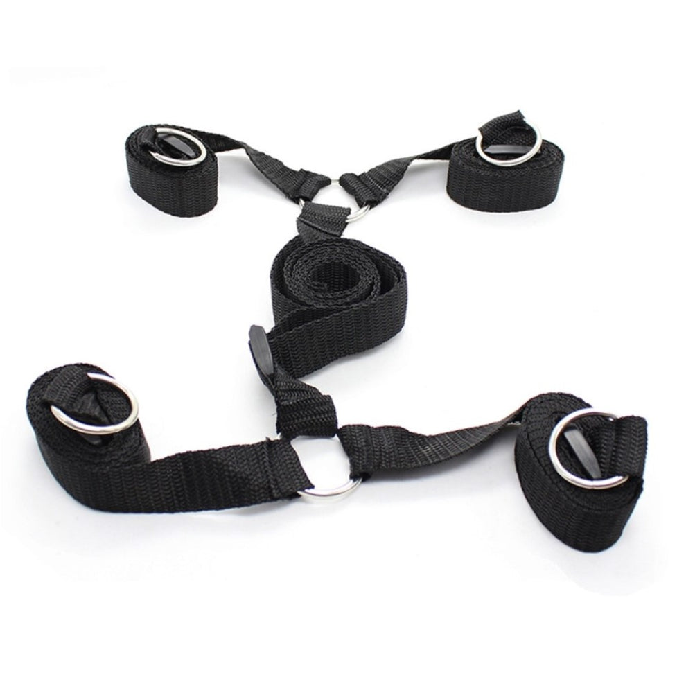 Under Mattress Bed Restraint System Bondage Kit For Ankles and Wrists ...
